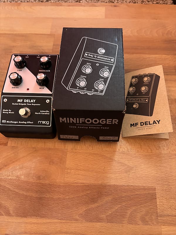 Moog Minifooger v2 complete set analog effect pedals 2010s | Reverb