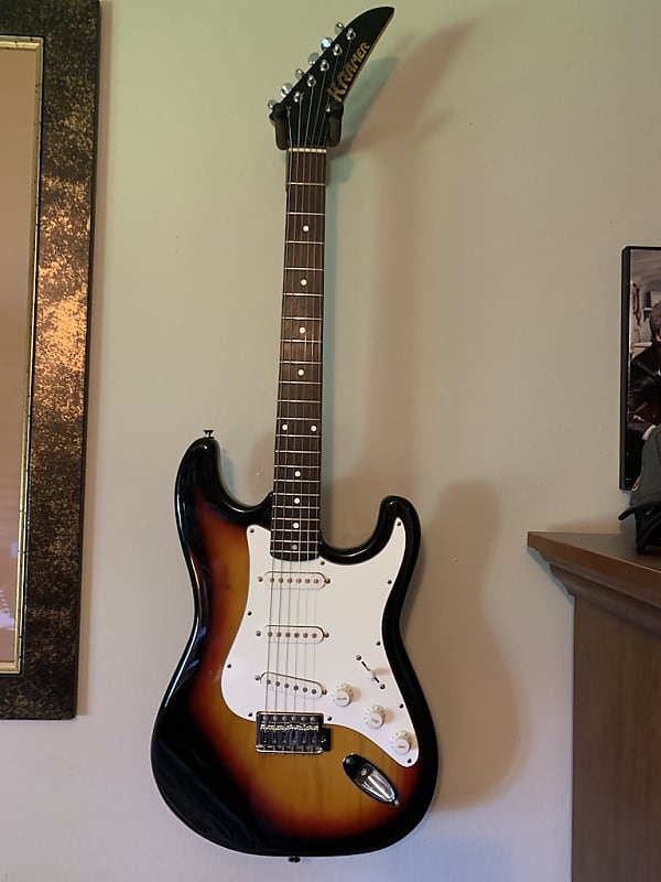 Vintage Kramer KS-400 1980's - Sunburst w/ Gig Bag/Upgraded | Reverb