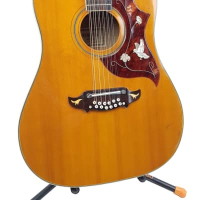 1970 Ventura Bruno V-24 12-String Acoustic-Electric Guitar | Reverb