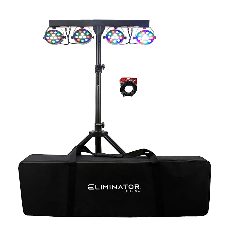 Eliminator Mini Par Bar Light System w/ 4x LED Par | Reverb