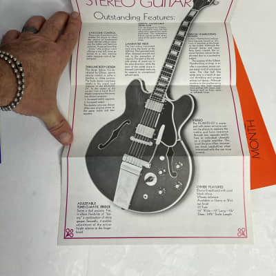 Gibson 3 Showcase catalogs 70s | Reverb