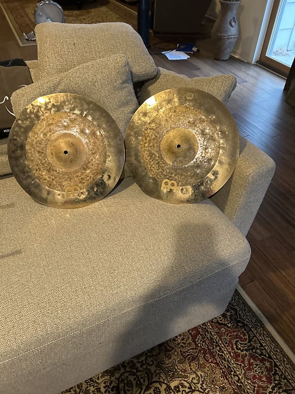 Meinl Byzance 15 inch dual hihats (pair) | Reverb