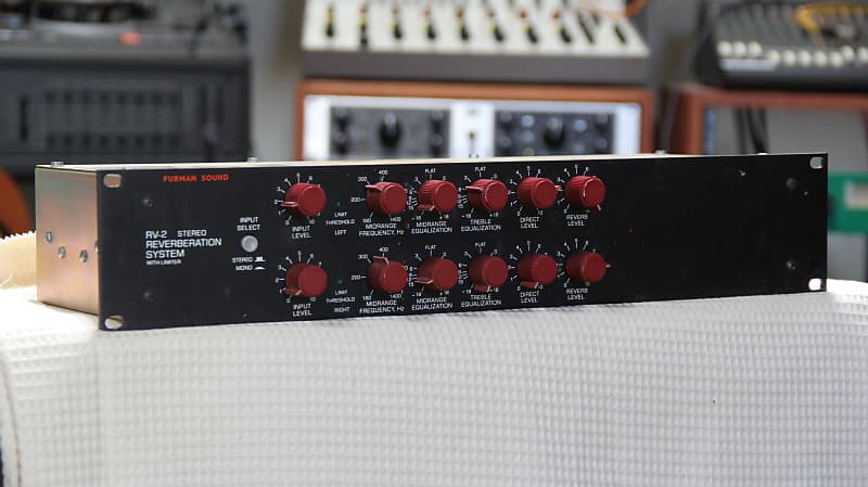 Furman RV-2 Vintage Spring Reverb Unit Late 70s - Black | Reverb