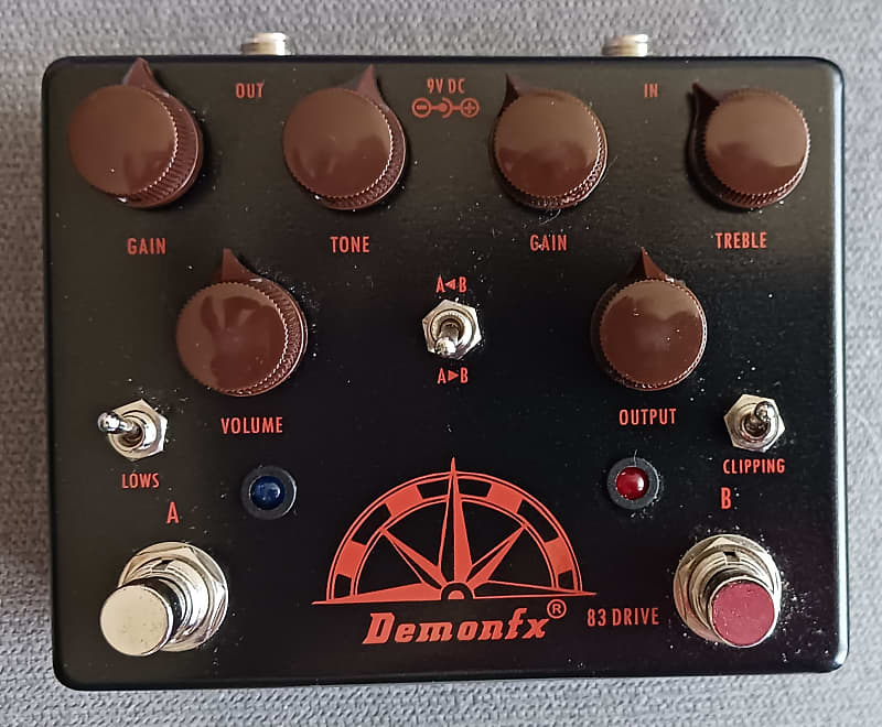 DemonFx 83 Drive Overdrive (Based On A Nordvang Pedal...) | Reverb