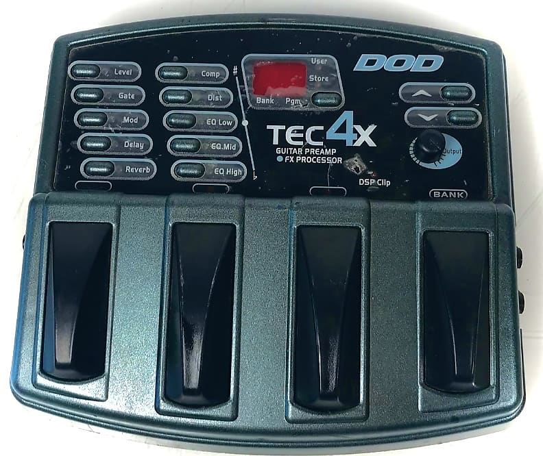 DOD TEC4X (Corrosion Distortion, ‘Buzz Box’, Grunge) | Reverb