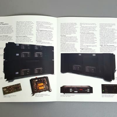 UREI 1981 Power Amplifier Brochure (6150, 6250, 6300, 6500) | Reverb