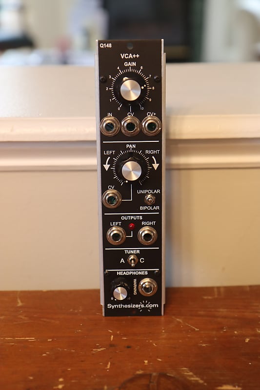 Synthesizers.com Q148 VCA++ 5U module - 2022 - Black | Reverb