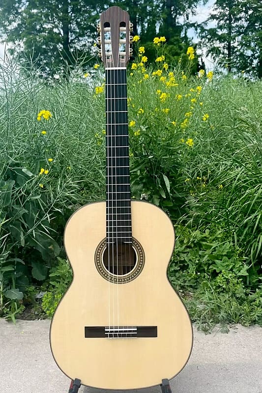Yulong Guo Hauser Classical with Spruce Top 2024 | Reverb