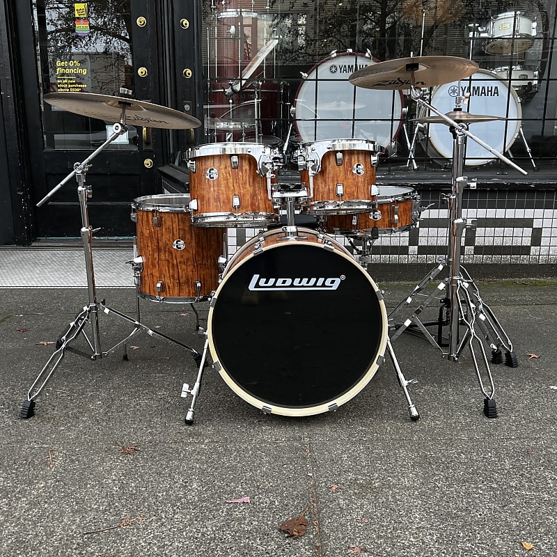 Ludwig Element Evolution 10/12/14/20/14x5 Snare, Hardware | Reverb