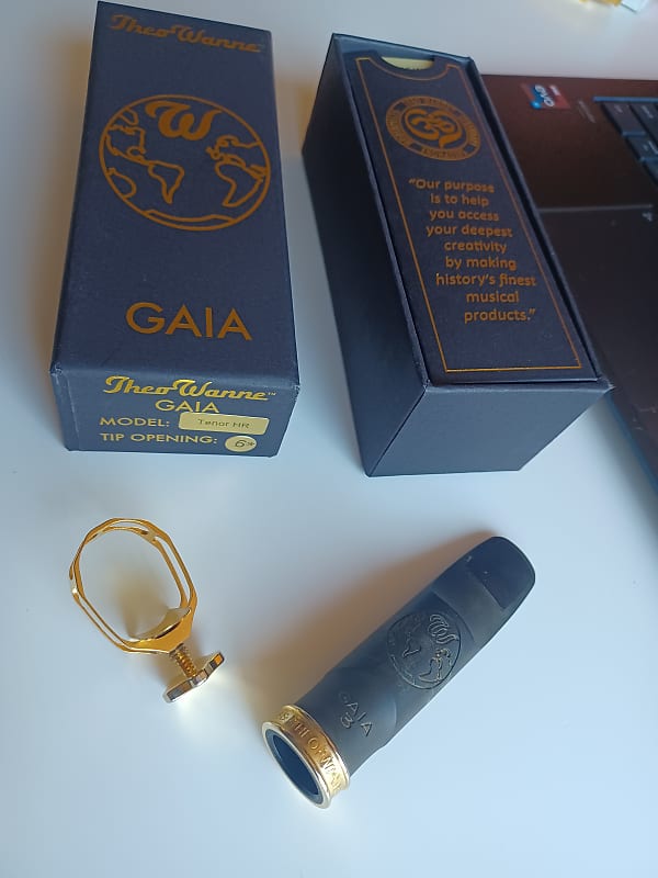Theo Wanne Gaia 3 Hard Rubber 6* Tenor Sax Mouthpiece | Reverb