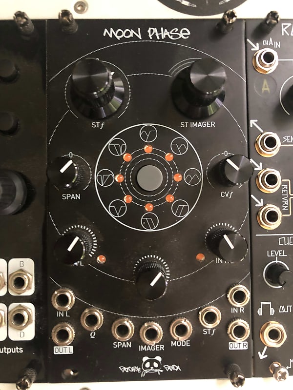 Patching Panda Moon Phase - Black | Reverb