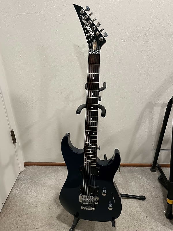 Jackson Dinky - Metallic Blue - Reverse Headstock - Floyd | Reverb