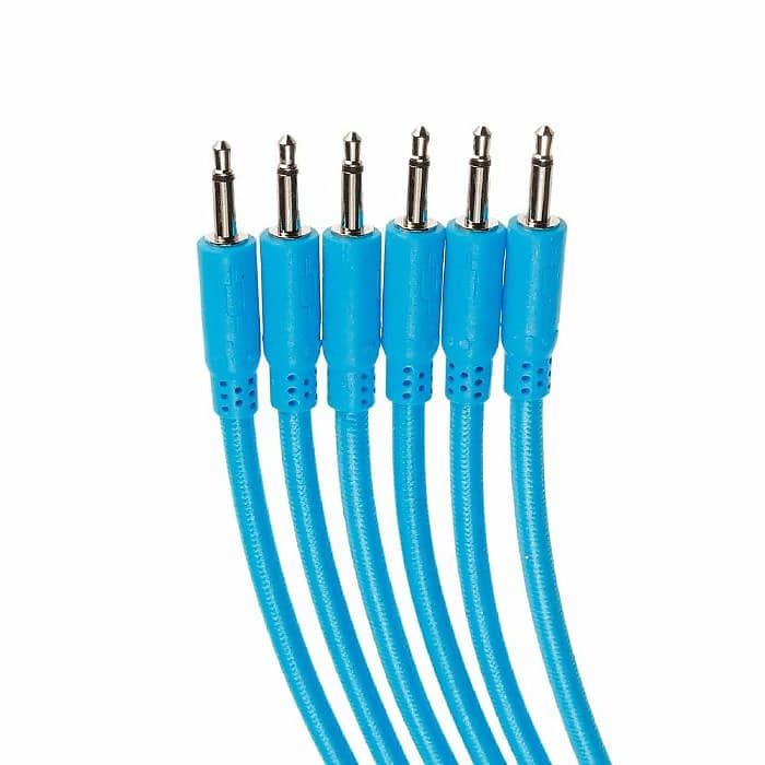 Synth Cables Braided 3.5mm Mono TS Male Patch Cables | Reverb