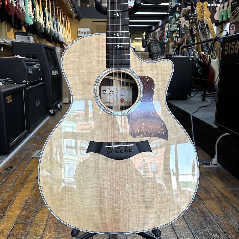 Taylor 454ce 12-string Acoustic-electric Guitar w/Hard Case | Reverb