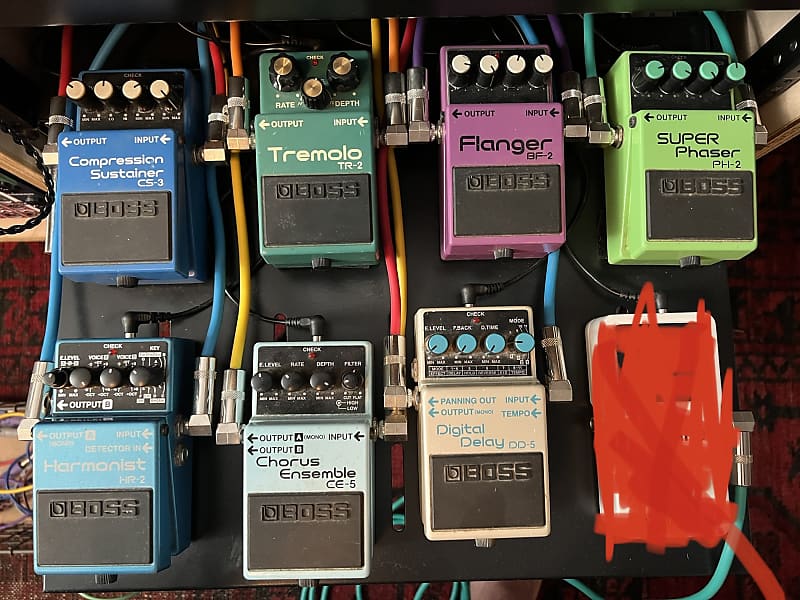 Boss Vintage 90s stomp boxes 90s Metal | Reverb