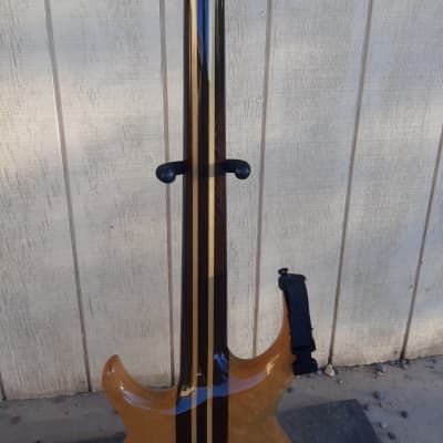 Tobias Toby Pro 5- Maple/Wenge Neck Thru Solid Figured Maple | Reverb