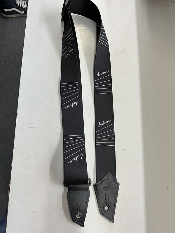 Jackson String Pattern Guitar Strap - Black | Reverb Jackson String Pattern Guitar Strap - Black | Reverb