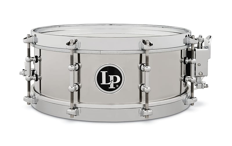 LP 4.5x12 Stainless Steel Salsa Snare | Reverb