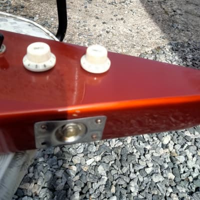 Hondo Flying V 767 80's - red | Reverb