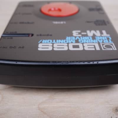 Boss TM-3 Training Monitor/Line Driver 1989 Black Made in | Reverb