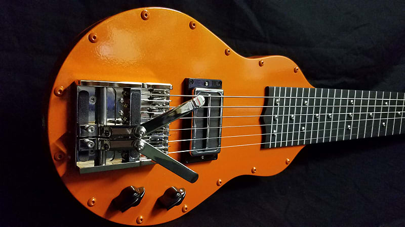 Fouke Industrial Guitars Industrial Aluminum Lap Steel Guitar | Reverb