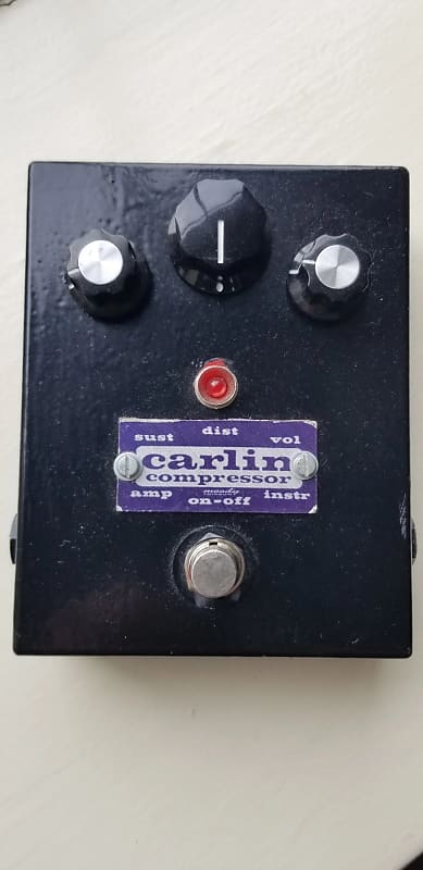 Moody sounds Carlin Compressor/Made In Sweden Fuzz Black | Reverb