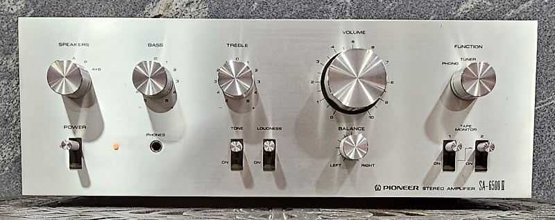 Pioneer SA-6500 II Integrated Amplifier - Serviced | Reverb