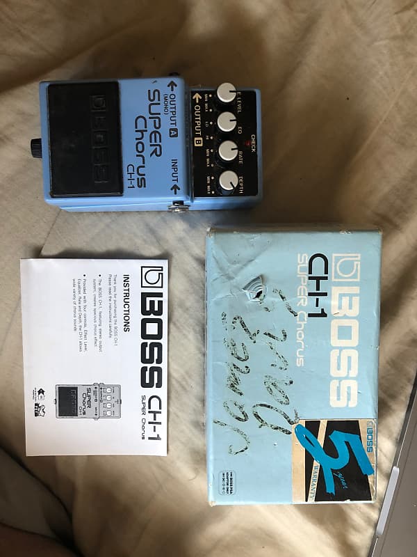 Boss CH-1 Super Chorus 1989 | Reverb