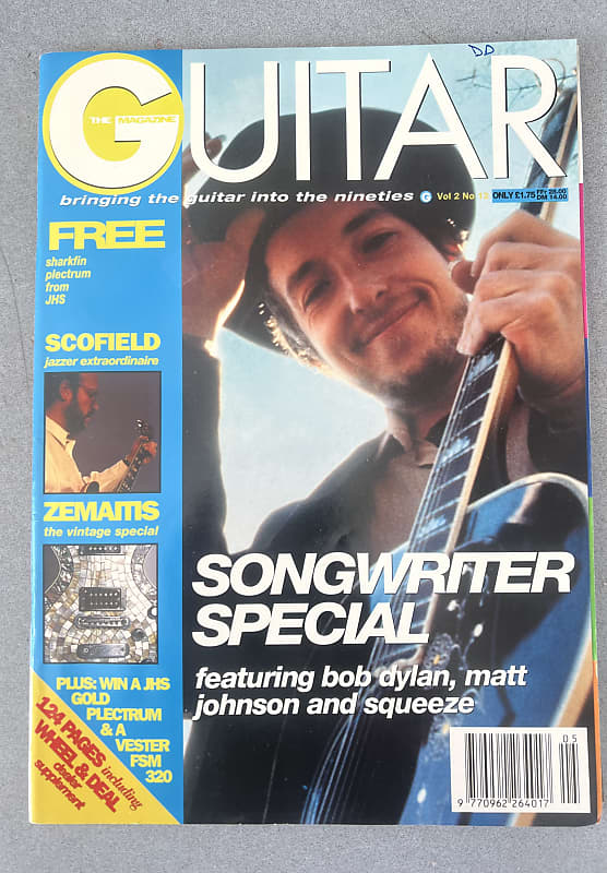 Guitar Magazine Zemaitis Issue 1993 Multi Reverb 