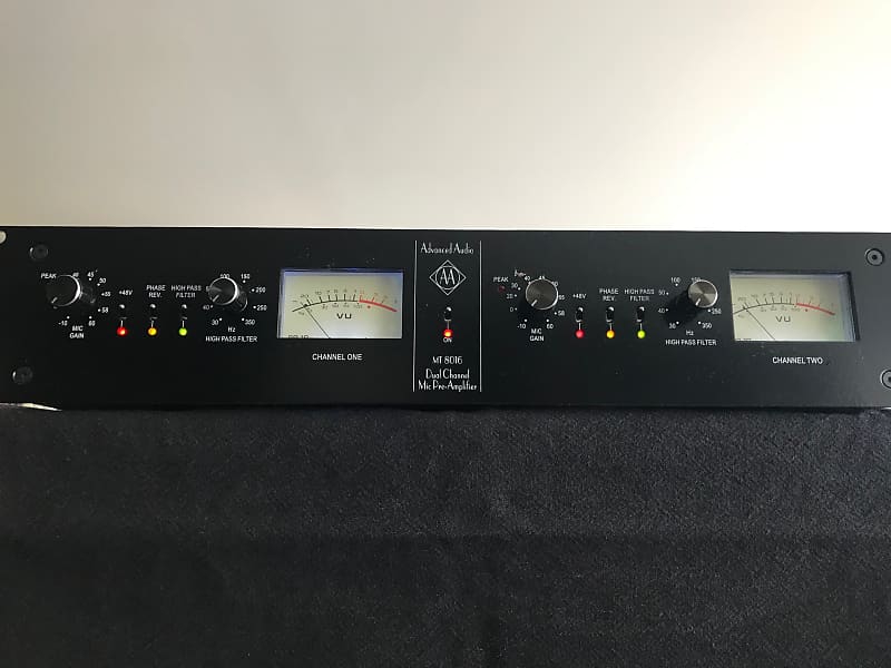 Advanced Audio 2-Channel Mic Preamp designed by Malcom Toft | Reverb