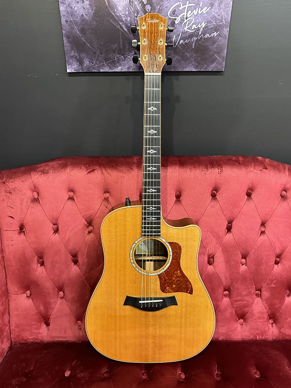 Taylor 810-CE LTD Madagascar Rosewood Mi-Si pickup | Reverb