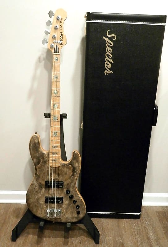 Spector Coda 4 DLX USA Bass Buckeye Burl/Birdseye | Reverb
