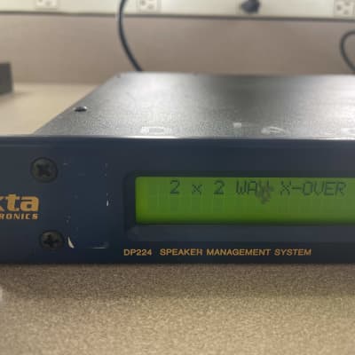 XTA Electronics DP224 Loudspeaker Management System with | Reverb