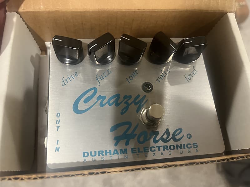 Durham Electronics Crazy Horse - Silver | Reverb