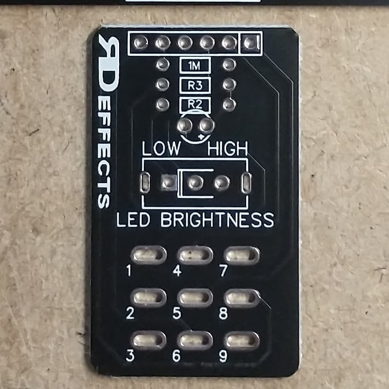 RD Effects PCB Foot Switch Break Out Board for 3PDT Switch | Reverb