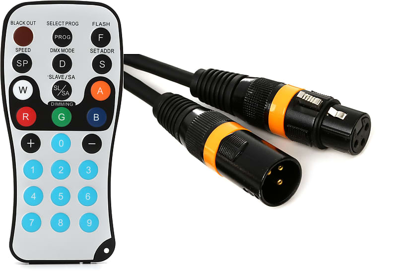 ADJ LED RC2 Infrared Wireless Remote Control Bundle with | Reverb
