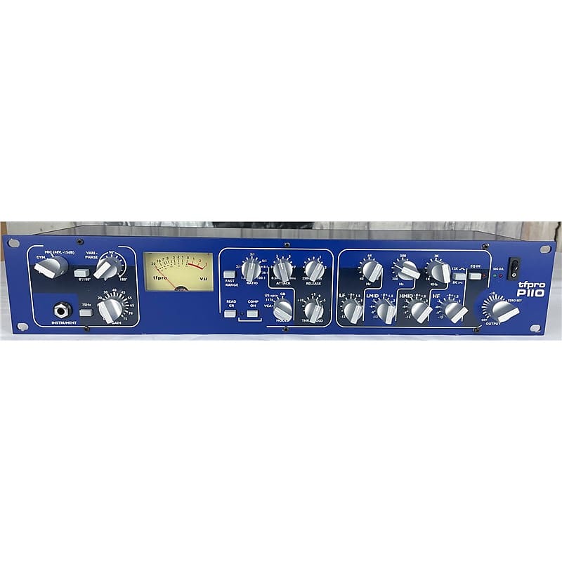 TFPro P110 Mic Preamp Compressor EQ, Second-Hand | Reverb