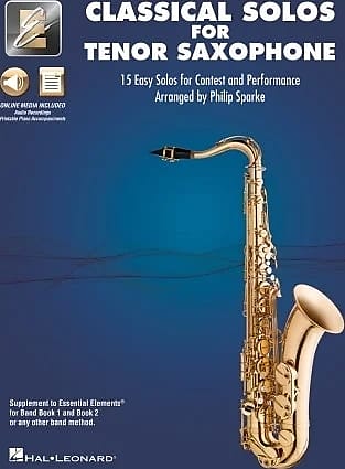 Classical Solos for Tenor Sax - 15 Easy Solos for Contest and | Reverb