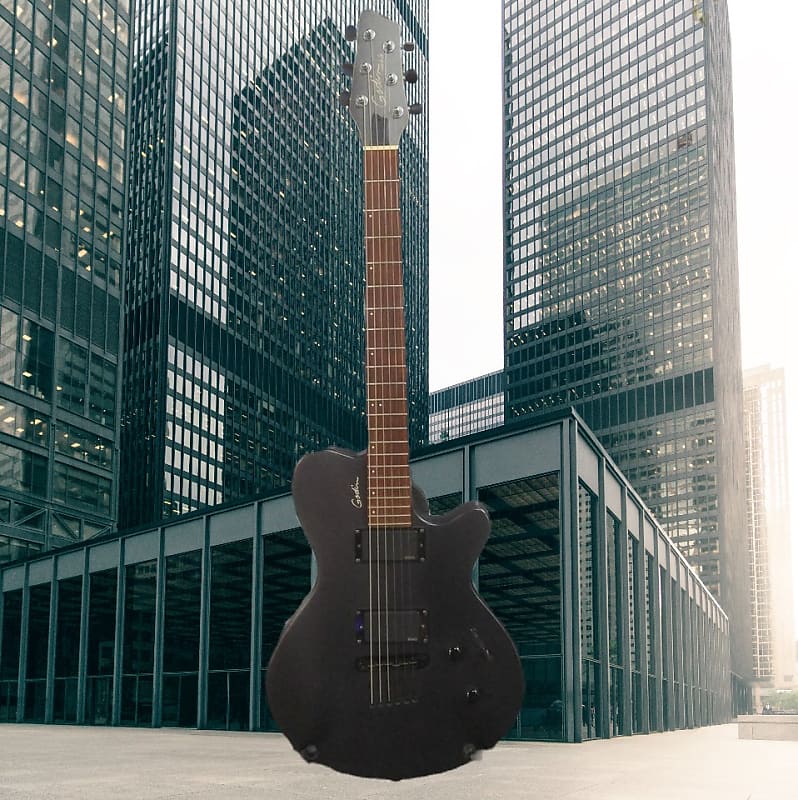 Godin LG EMG Active Pickups Single Cutaway (les Paul) - Black | Reverb