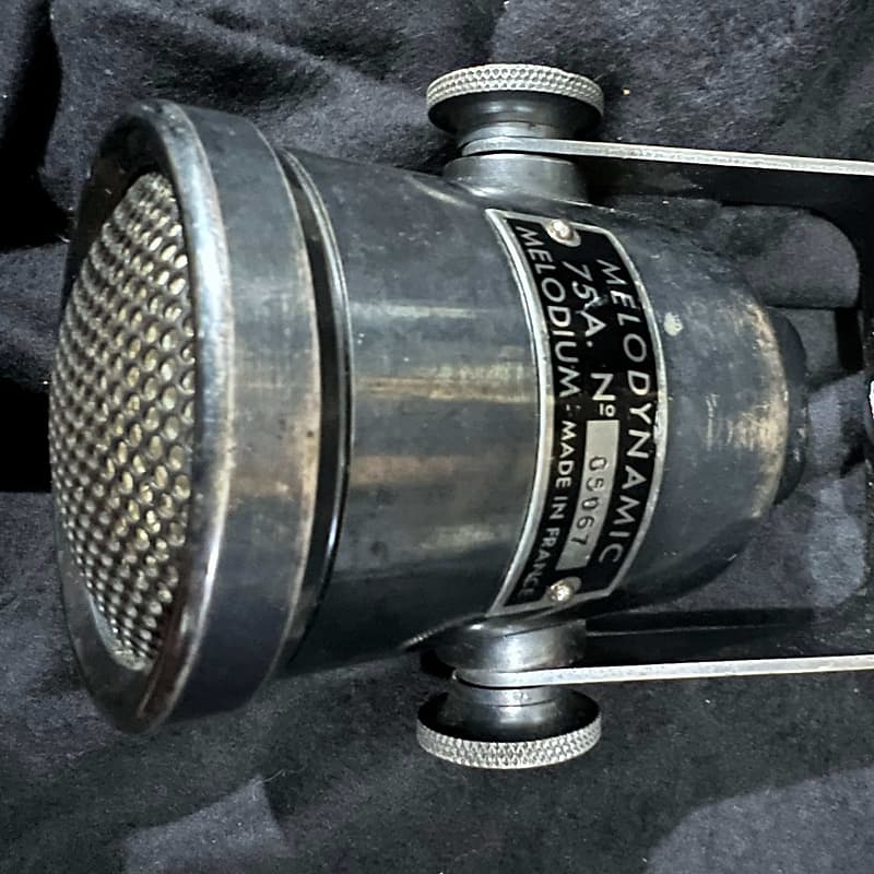 Melodium Melodynamic 75a Microphone 1940's | Reverb
