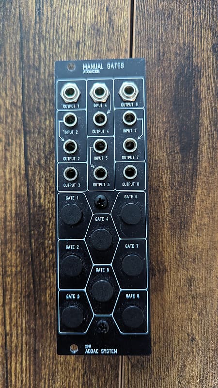 ADDAC System ADDAC304 Manual Gates | Reverb