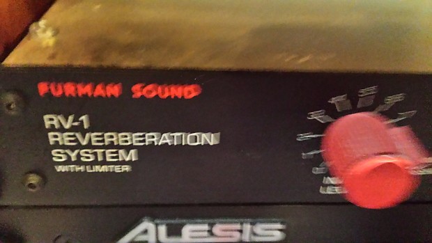 furman rv-1 black and red | Reverb