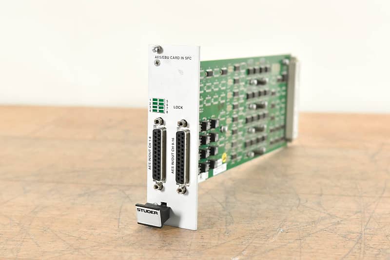 Studer AES/EBU M1 Card AES/EBU Input/Output Card with | Reverb UK