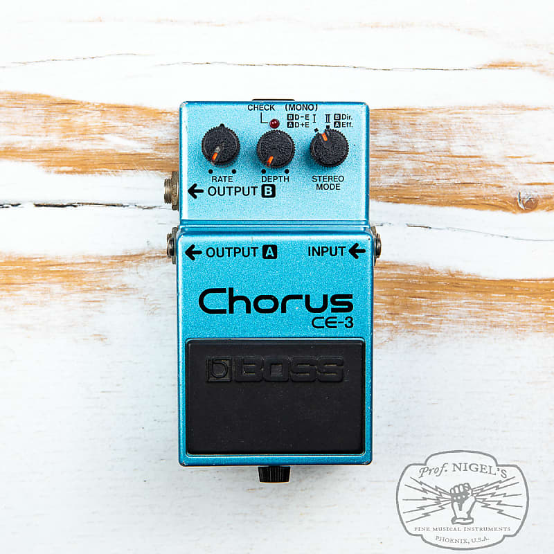 Boss CE-3 Chorus Black Label 9v Mod 1984 Vintage Made | Reverb Canada