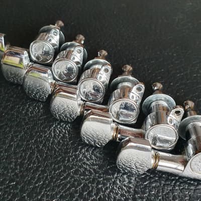 1970s-1980s Schaller Tuners In Line Chrome /Vintage Tuning | Reverb