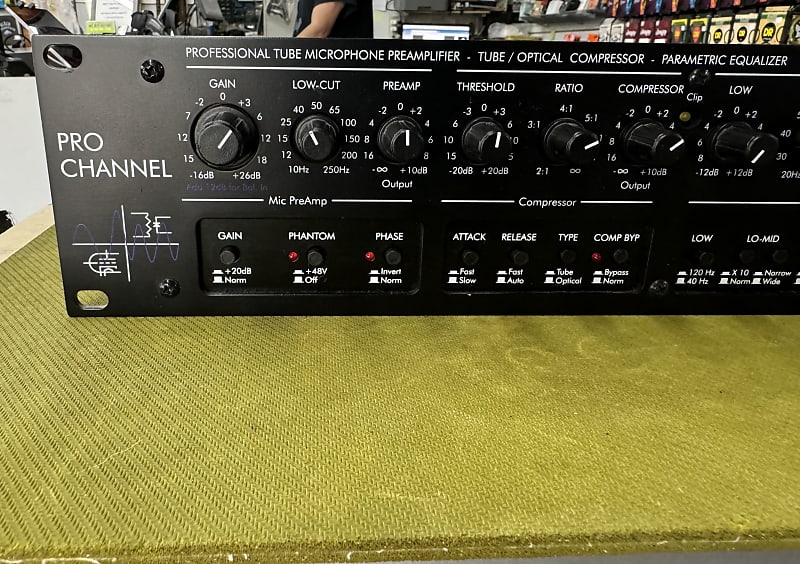 ART Pro Channel professional Tube Parametric EQ Preamp | Reverb