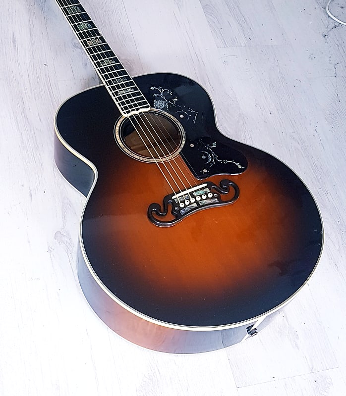 Gibson J-200 Custom Shop Elite 2000 - Sunburst | Reverb