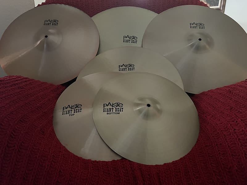 Paiste Giant Beat Box Set 15/18/19/20/24" Cymbal Pack 2005 - | Reverb