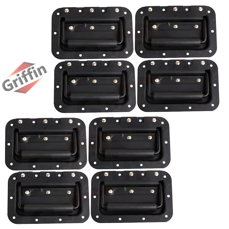 GRIFFIN Recessed Speaker Cabinet Handles (8-Pack) for Rack | Reverb