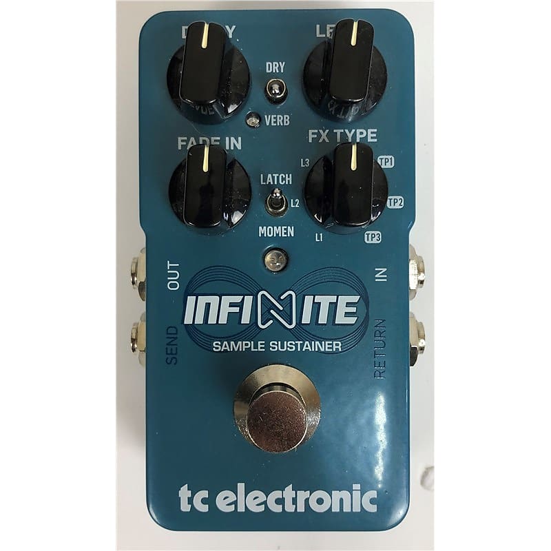 TC Electronic Infinite Sample Sustainer Pedal, Second-Hand | Reverb